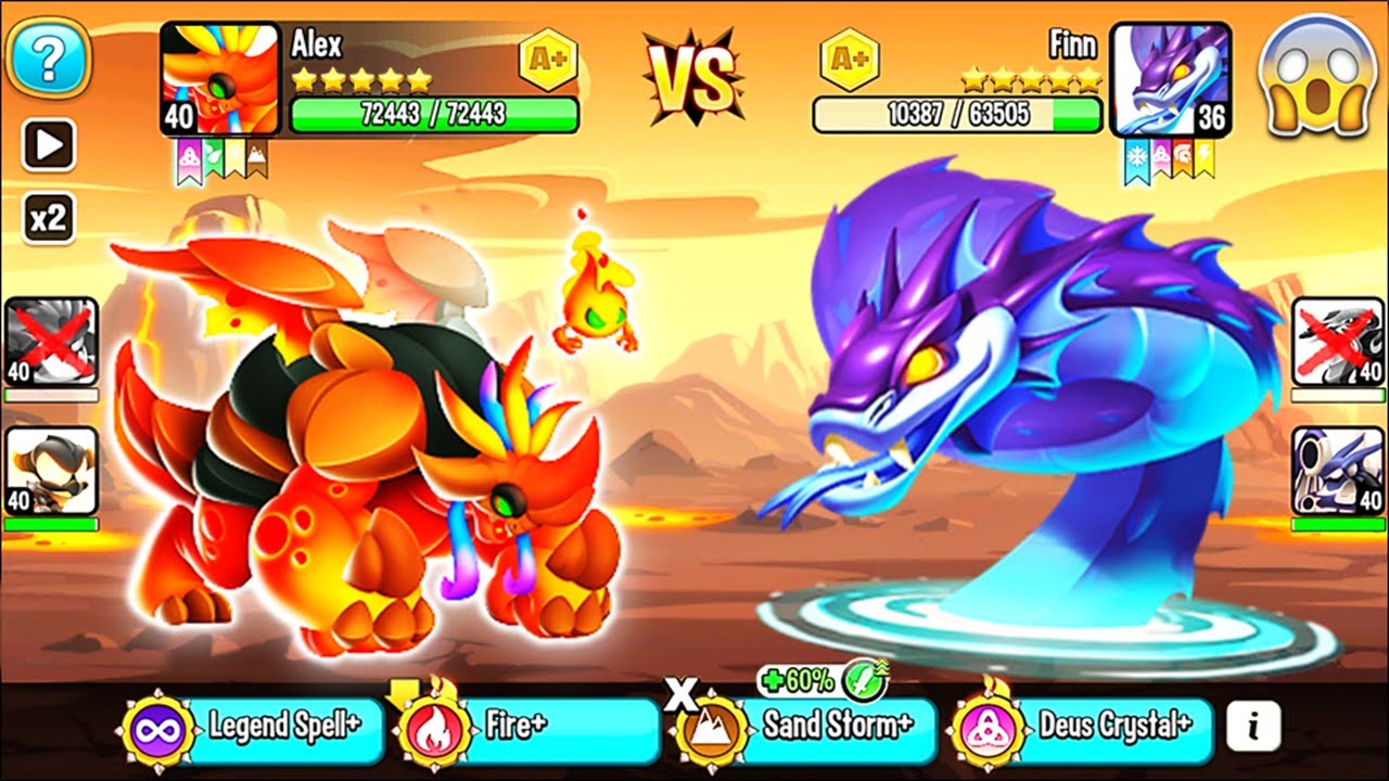 Lava Dragon Dragon City