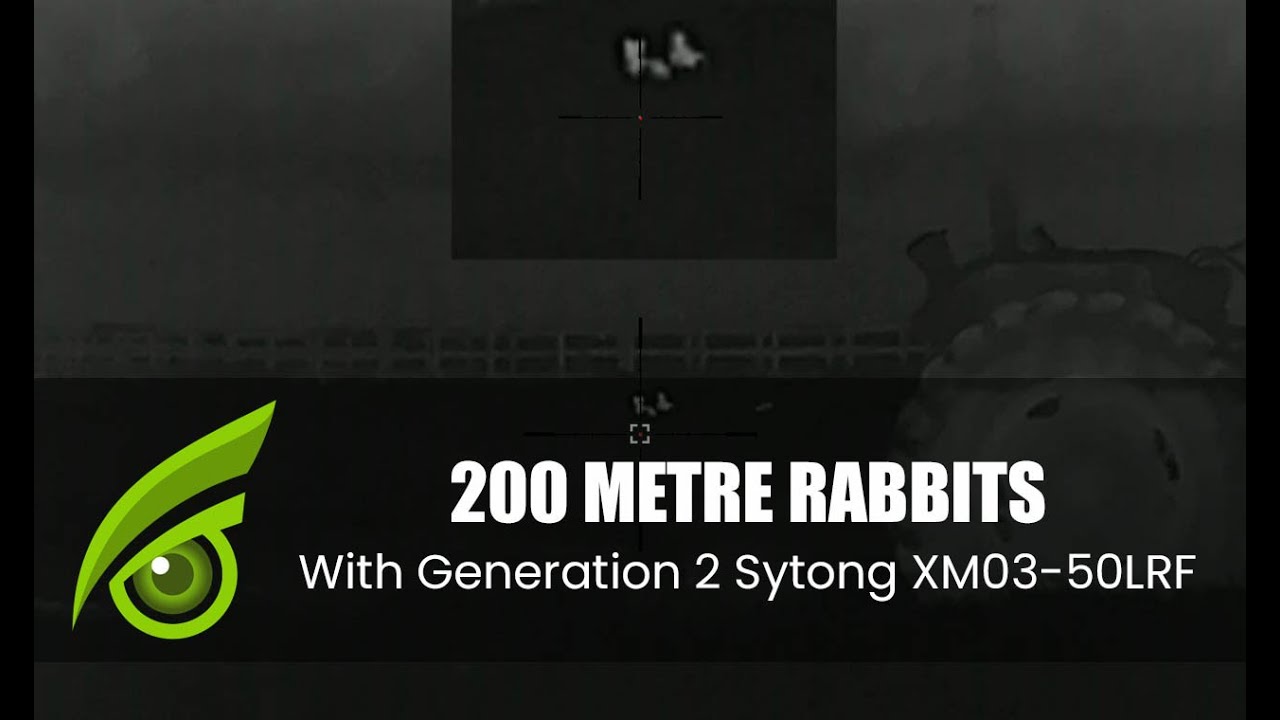 200m Rabbits with Generation 2 Sytong XM03-50LRF - YouTube