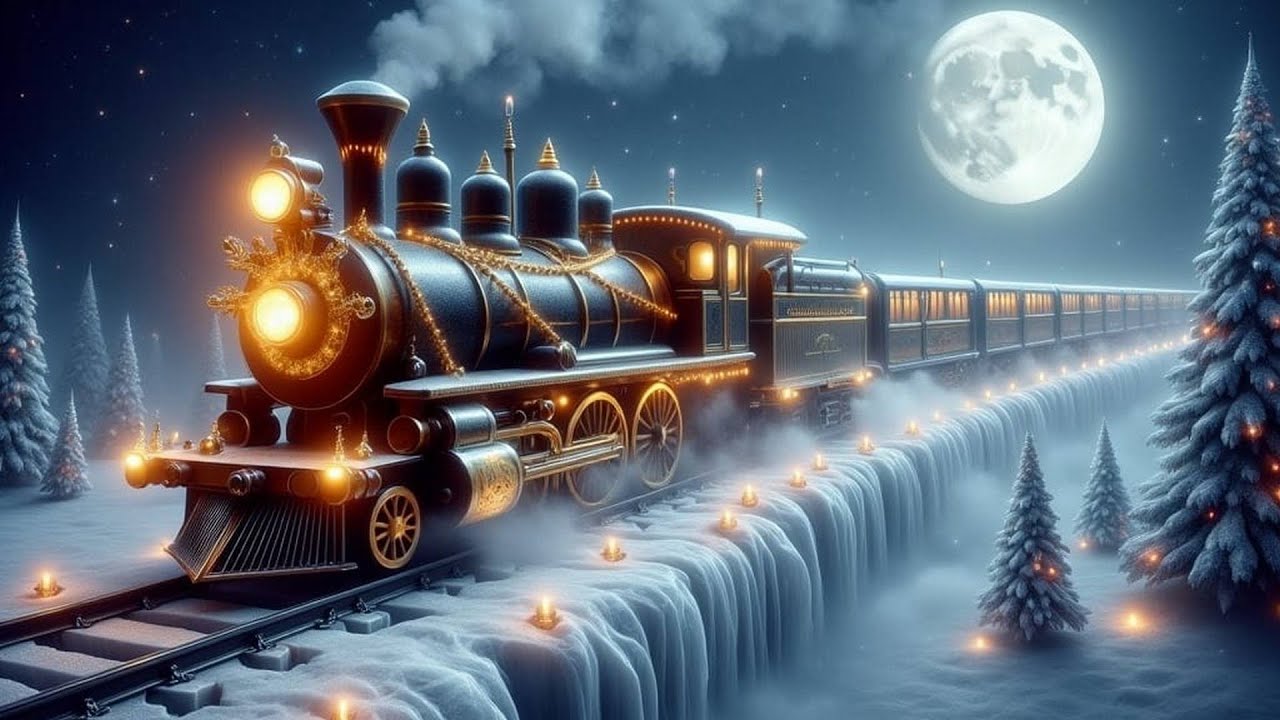 4K Winter Train Ride - YouTube