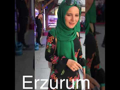 Türbanlı gelınımızi hazırlamak için Erzurum'dayıx