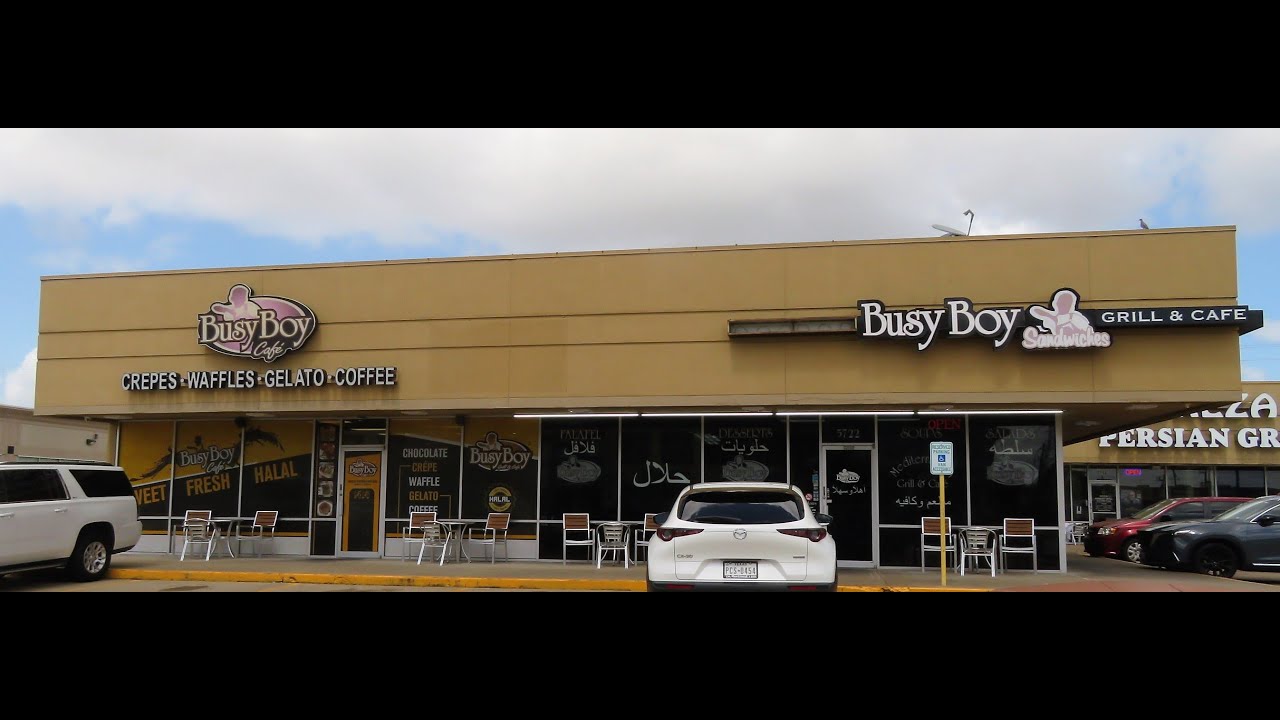 Busy Boy Mediterranean Grill & Cafe Hoston TX - YouTube
