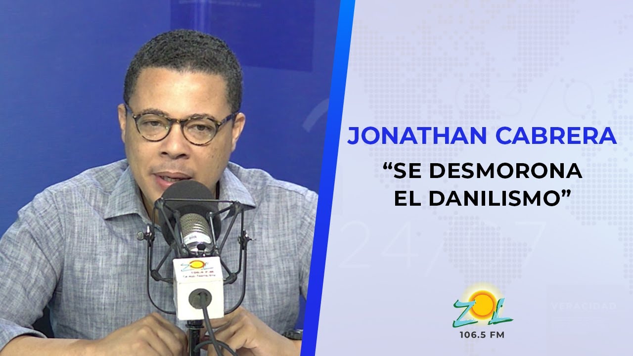 Jonathan Cabrera comentó: "Se desmorona el Danilismo" - YouTube