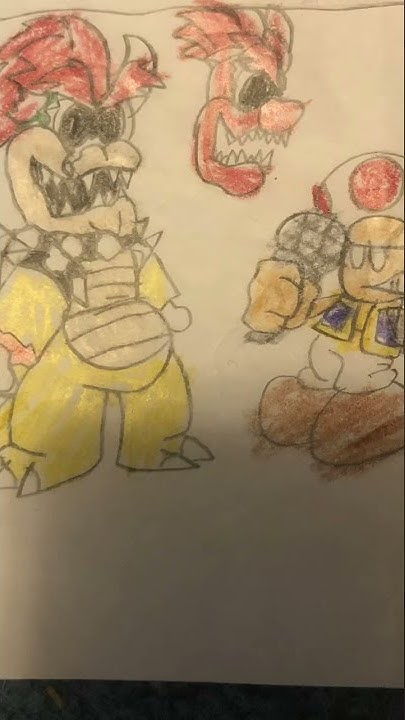 FNF Triple Trouble Mario concept pt 4-Bowser.exe Vs Toad - YouTube