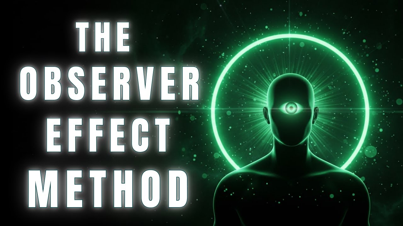 Observer Effect Method: The ONLY Real Way to Shift Timelines - YouTube