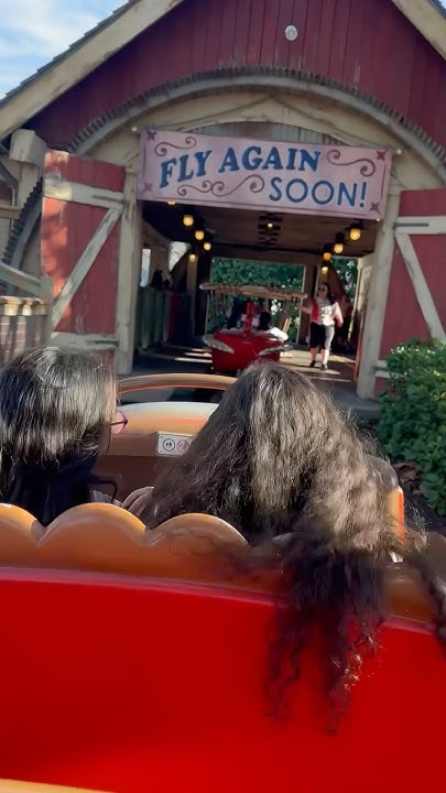 Goofy’s Barnstormer Roller Coaster At Magic Kingdom Disney World - YouTube