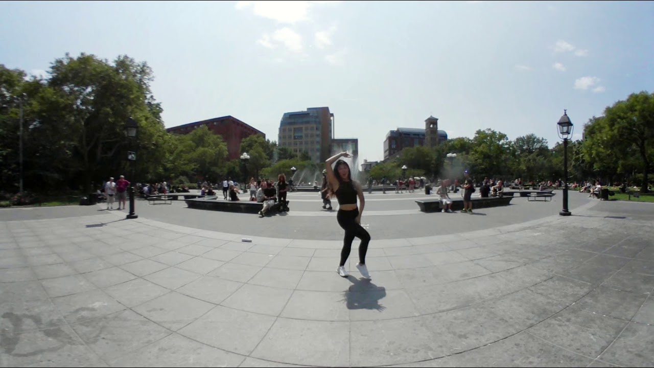 360 degree camera street dance - YouTube