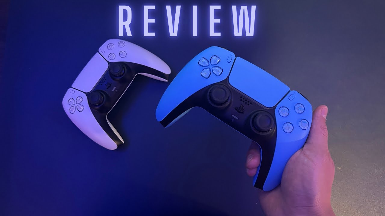 PS5 Starlight Blue Controller Review | Unboxing + Handcam - YouTube