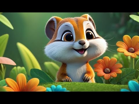 Xerus cheeks go stuff stuff stuff | English Nursery Rhyme | Kids Songs ...