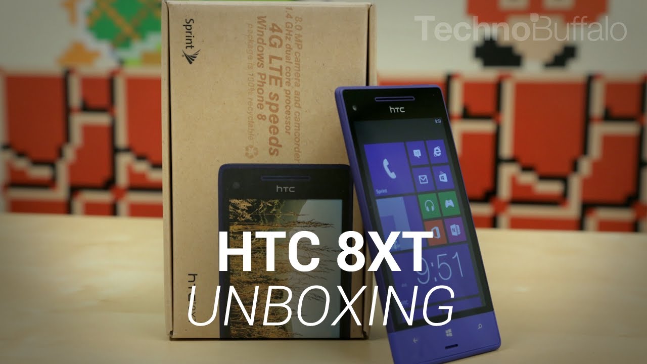 HTC 8XT Unboxing - YouTube