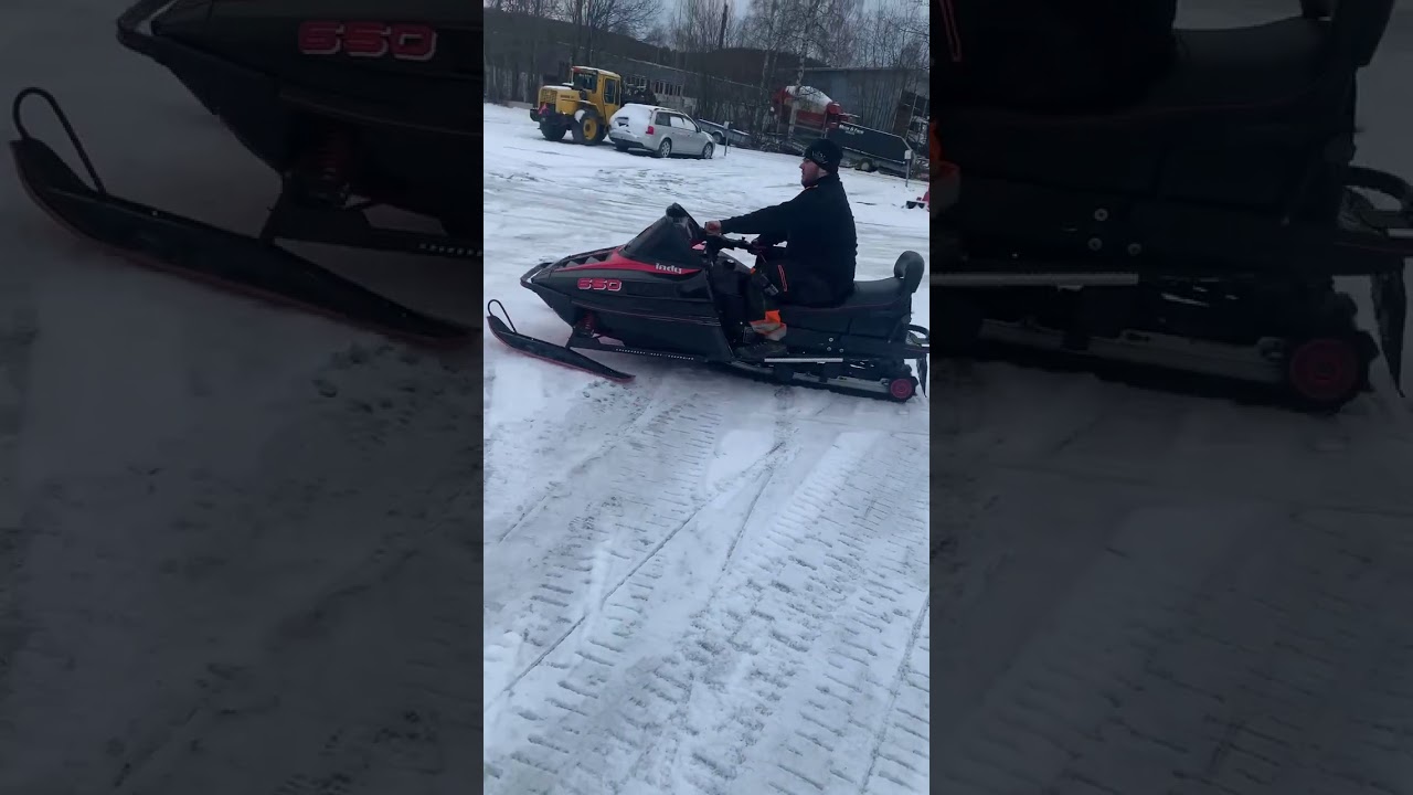 Polaris indy 650 AAEN pipes - YouTube