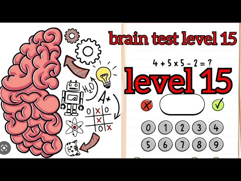 brain test 15 | brain test level 15 - YouTube