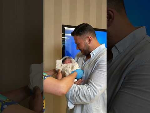 Baba oğul ilk karşılaşması 🥹Hoşgeldin oğlum 30.08.25💙🧿