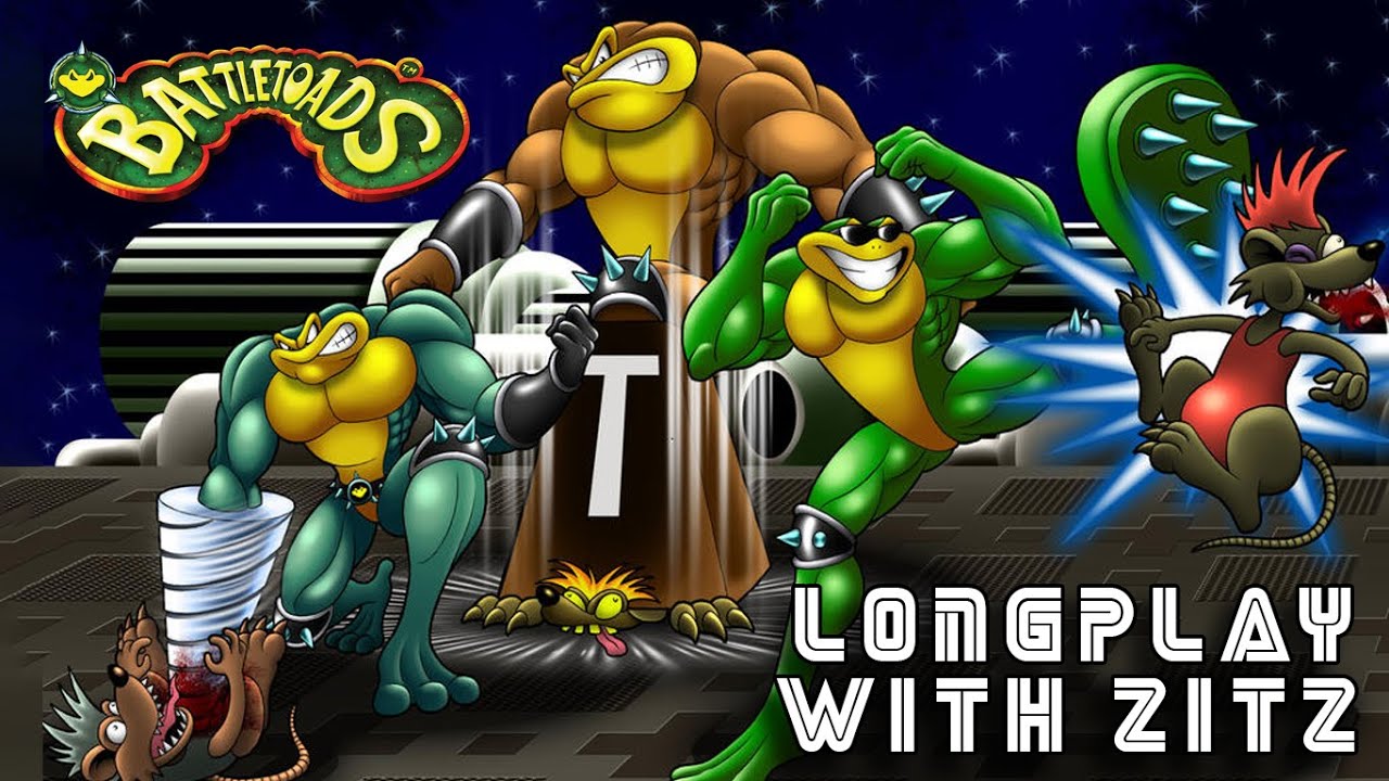 Battletoads Arcade Gameplay Playthrough Longplay with Zitz - YouTube