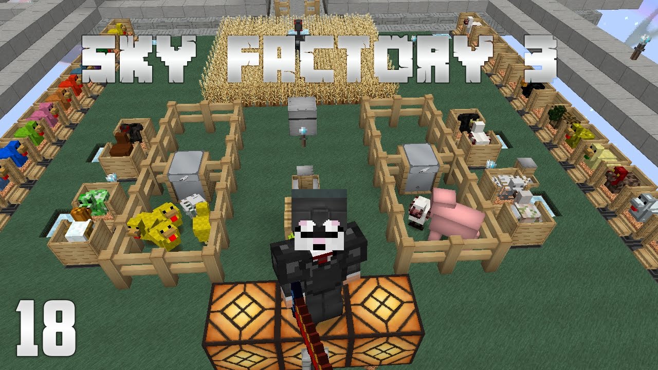 Sky Factory 3 EP18- Master Infusion Stone + Unbreakable Mattock - YouTube