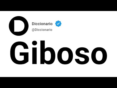 Giboso Significado En Español - YouTube