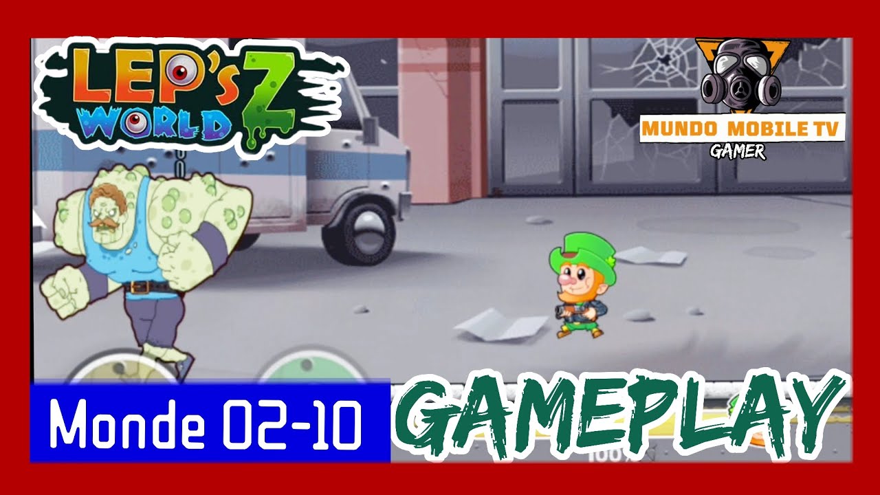 Lep's World Z - Monde 02-10 Gameplay Mobile 4K 60fps HD Android - YouTube