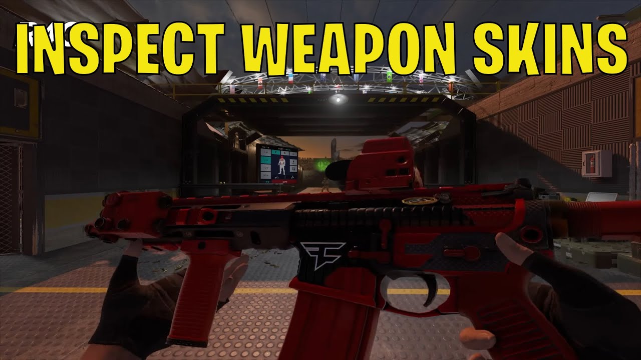 Rainbow Six Siege Weapon Inspection LEAKED? - YouTube