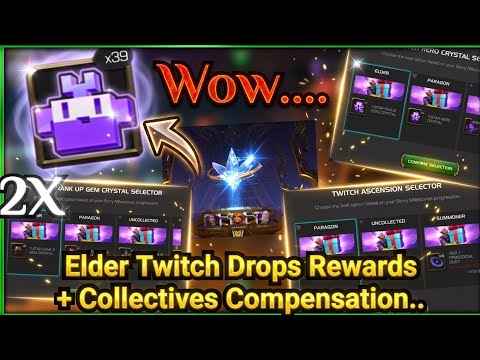 Elder Twitch Drops Rewards (Week 2) + Collectives Compensation | 2X Rankup Gems for Elder