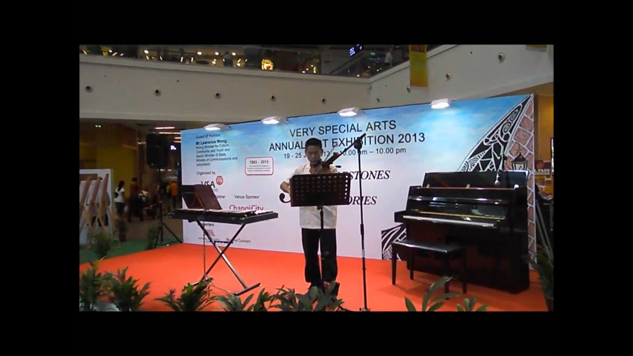 Benson Tan - VSA Singapore Annual Art Exhibition 2013 Mini Concert, 20 ...