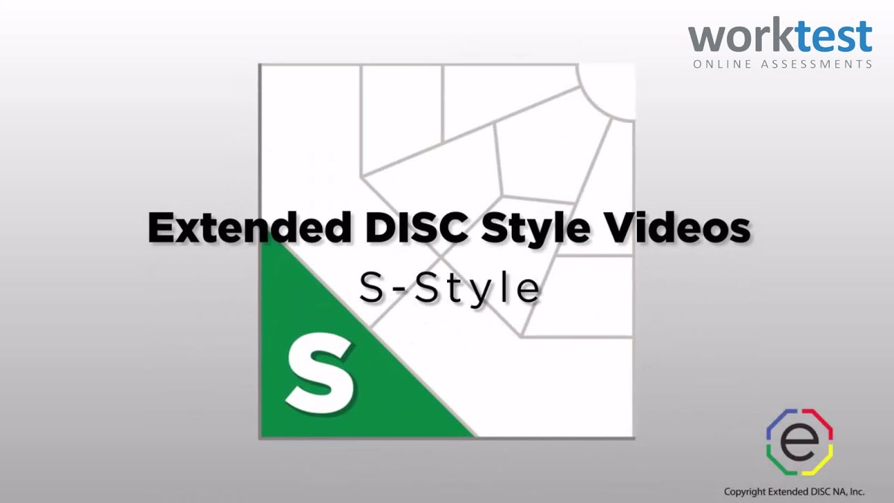 Extended DISC Training Videos - S-Style - YouTube