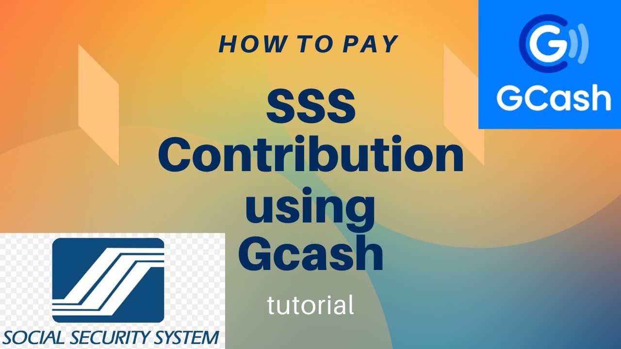 How to pay SSS CONTRIBUTION using GCASH app - YouTube