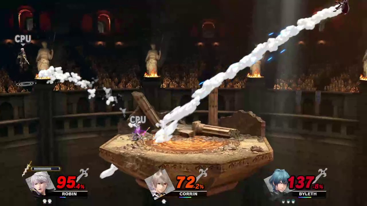 Super Smash Bros Ultimate Male Robin VS Male Corrin VS Male Byleth ...