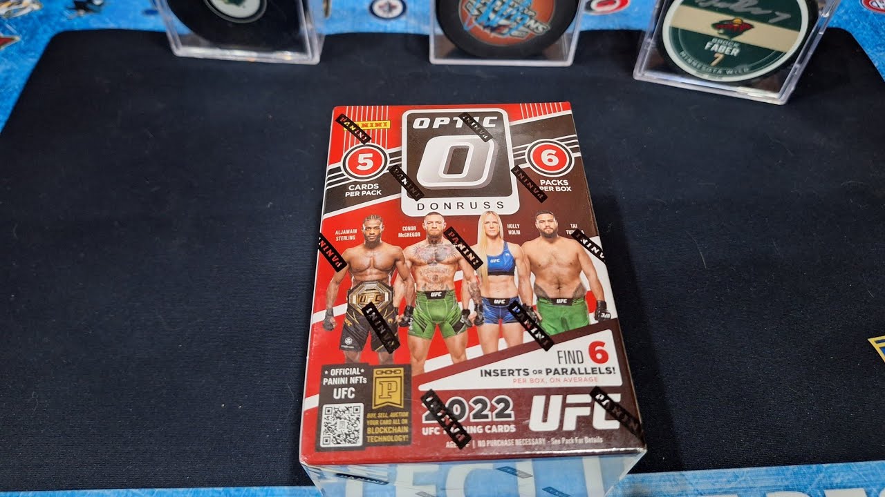 2022 UFC Optic Blaster Battle #2 With Zach's Collections - YouTube