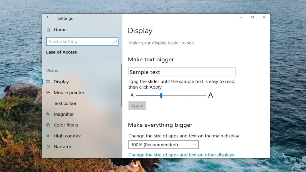 How To Make Text Smaller on Windows 10 [Guide] - YouTube
