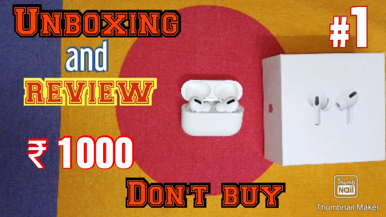 AirPods Pro Unboxing & review 2021 - YouTube