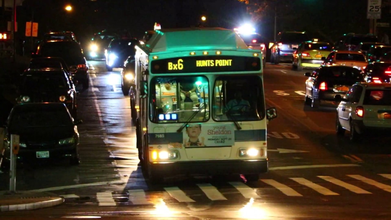 MTA New York City Bus 2004 Orion VII CNG 7685 On The Bx6 @ 155th Street ...