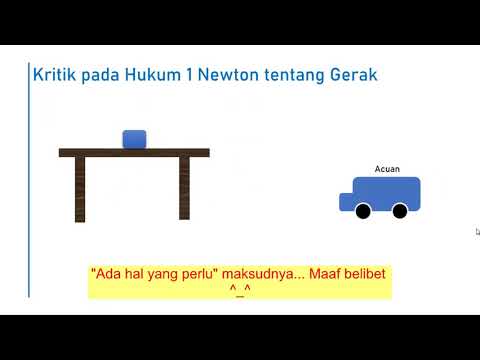 Hukum 1 dan 2 Newton - YouTube