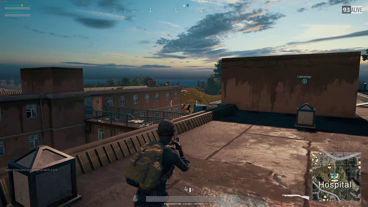 PUBG - A tale of two hospital wings - YouTube