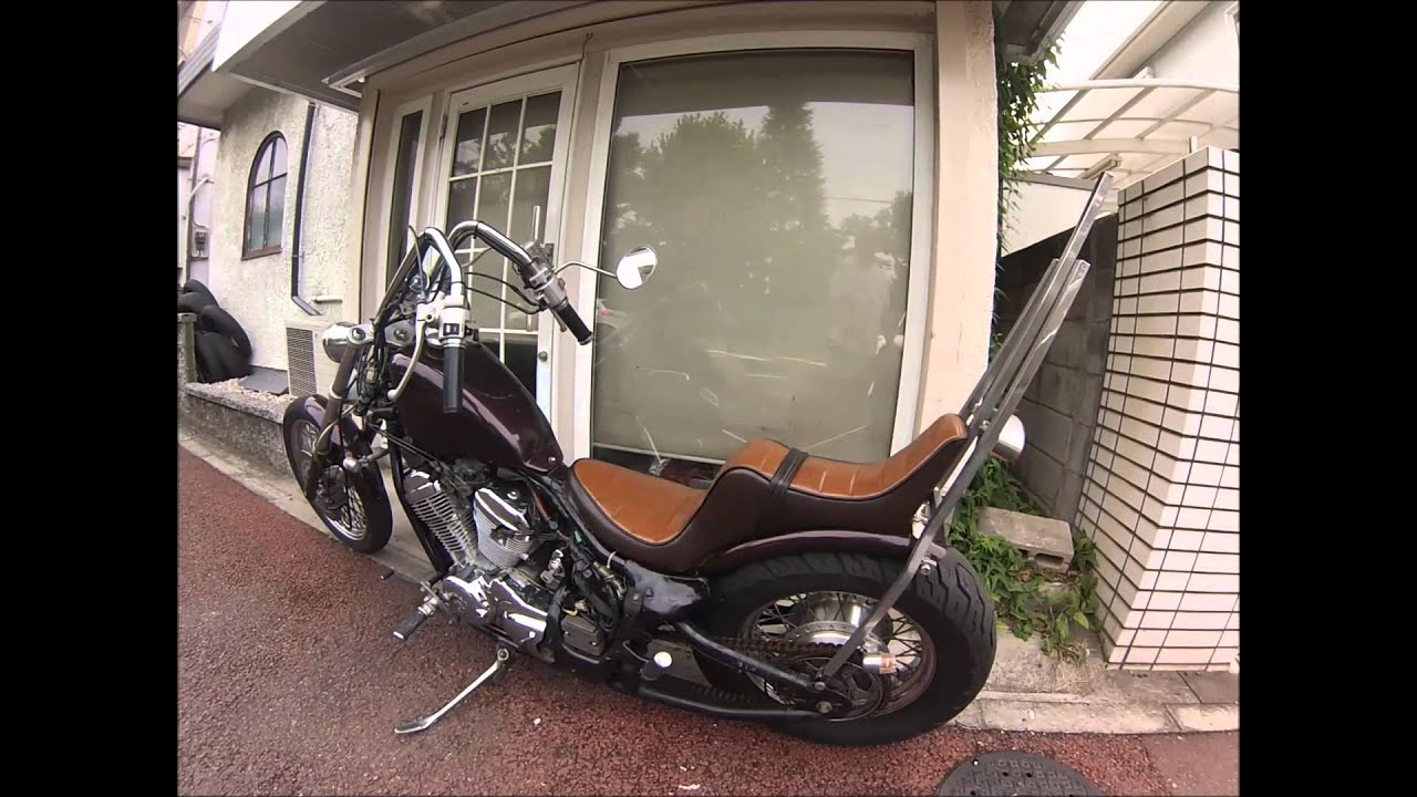 Custom Honda Steed 400 - YouTube