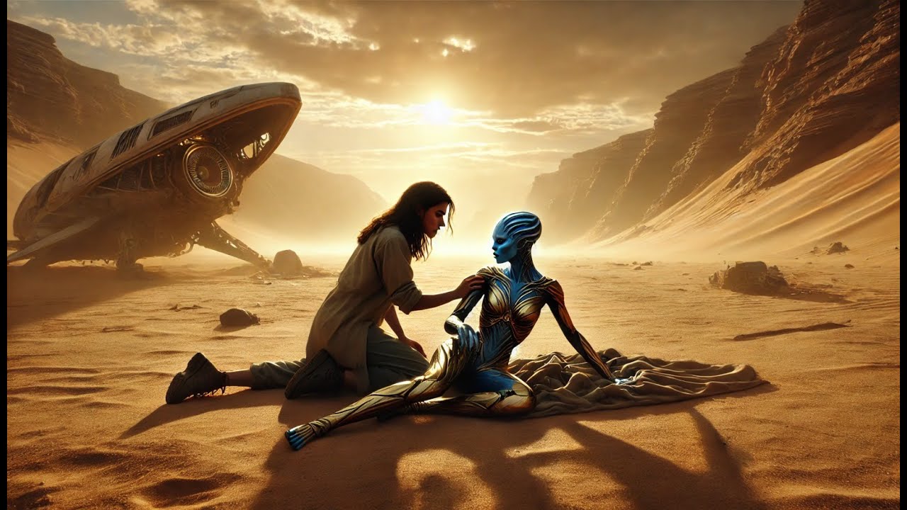 Only a Primitive HUMAN Would Save This Abandoned and Wounded Alien ...