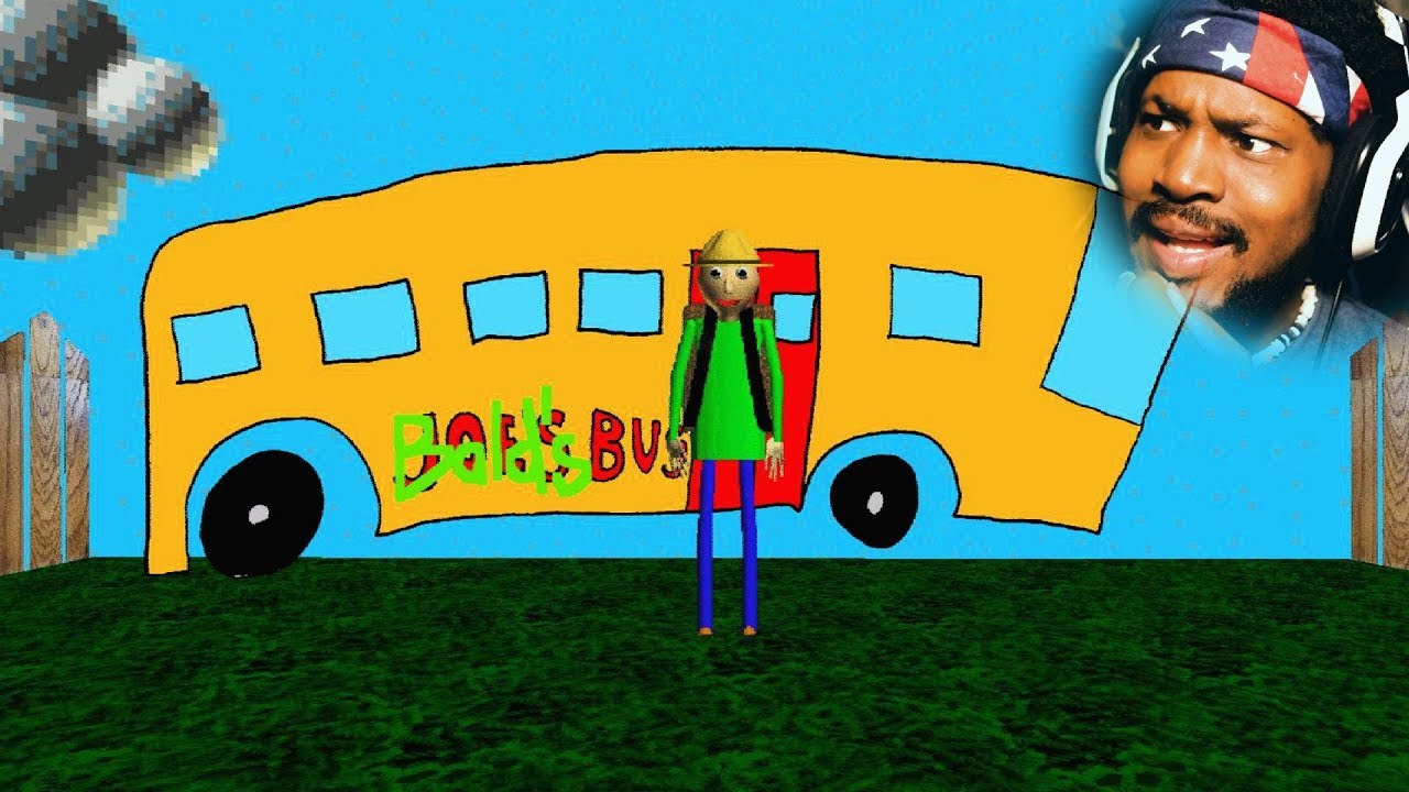 DO NOT GET ON THE BUS | Baldi's Camping Field Trip (DEMO) - YouTube