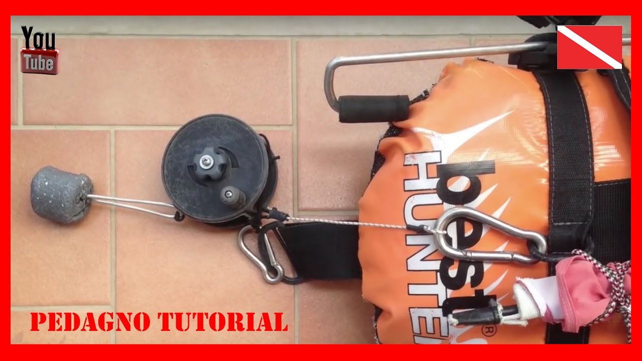 Pesca sub tutorial - Pedagno per la boa - YouTube