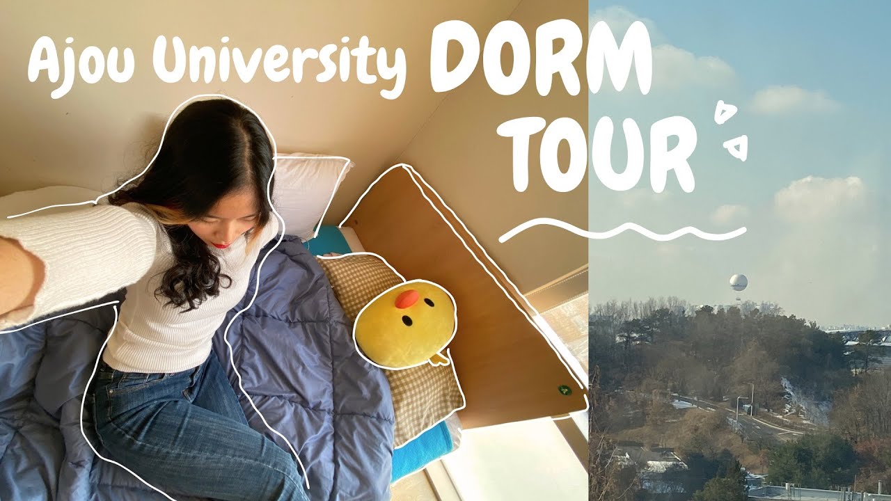 Ajou Dorm Tour | Tham quan KTX Quốc tế trường Đại học Ajou, Hàn Quốc - YouTube