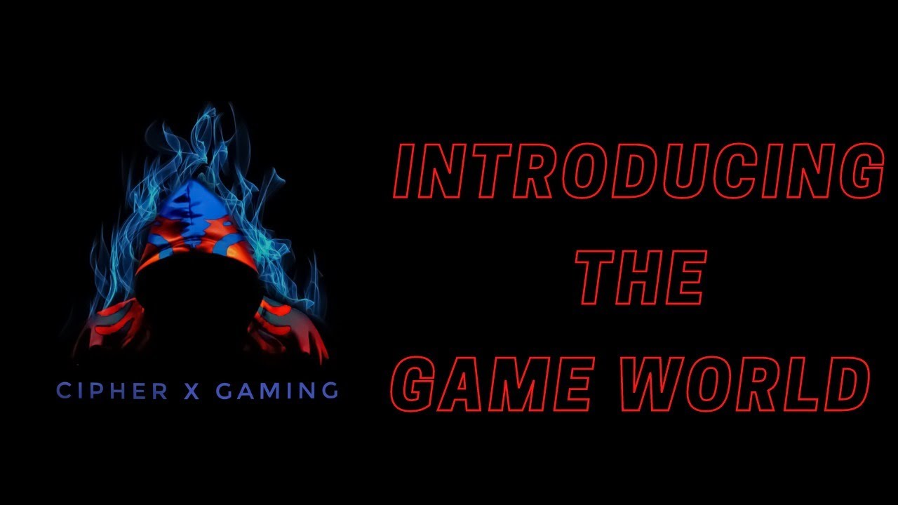 INTRODUCING || CIPHER X || GAMING || MORE COMING SOON || ... - YouTube