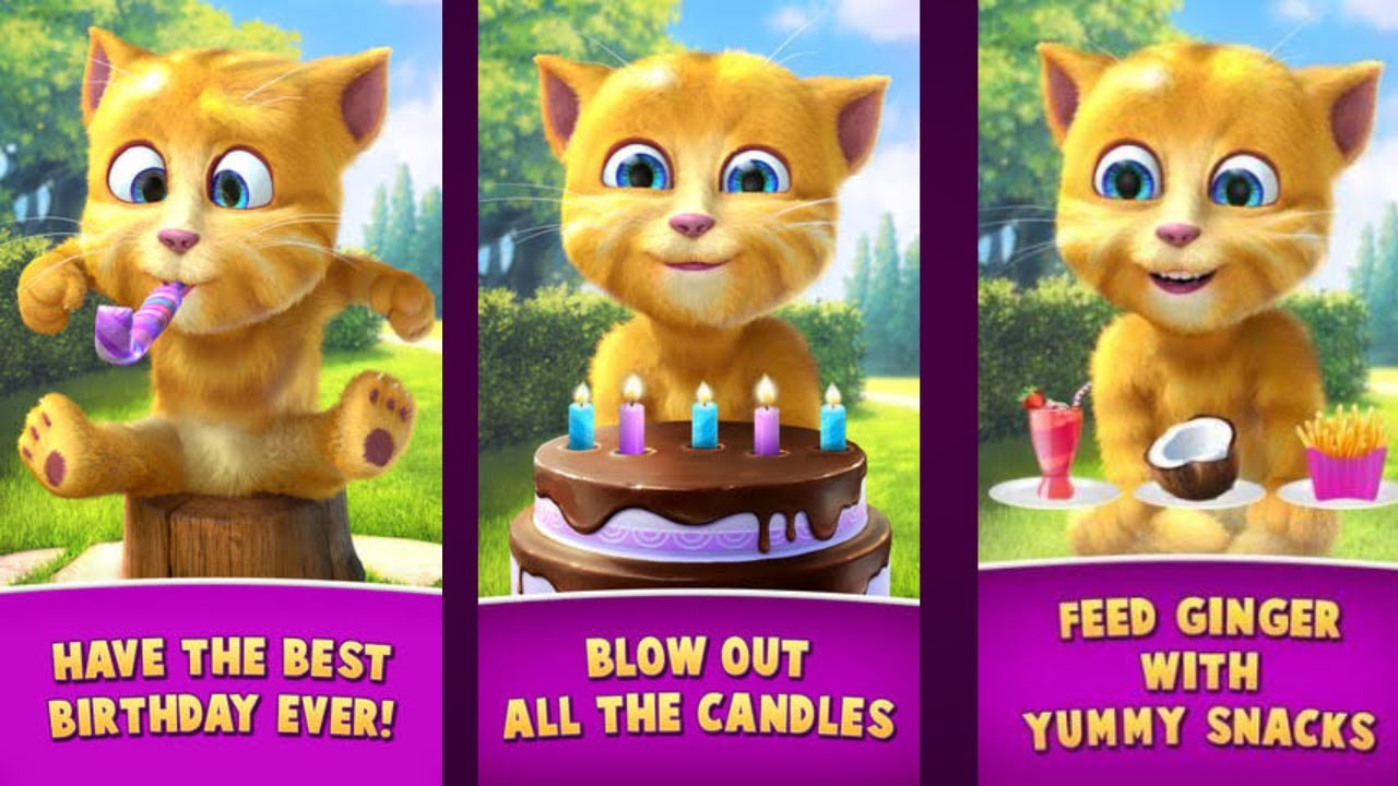 Talking Ginger 2 🐱 ,fun with ginger #talkingginger #viral - YouTube