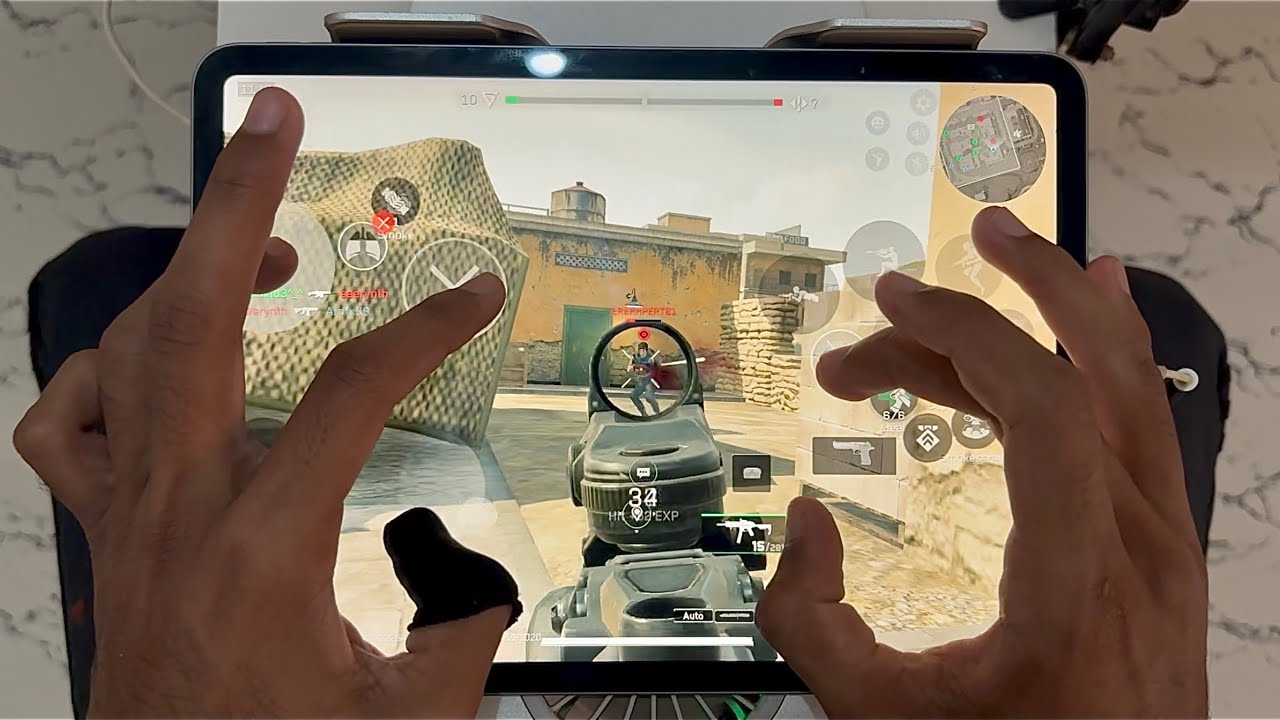 Delta Force Mobile Full Handcam 120Fps Gameplay on iPad Pro - YouTube