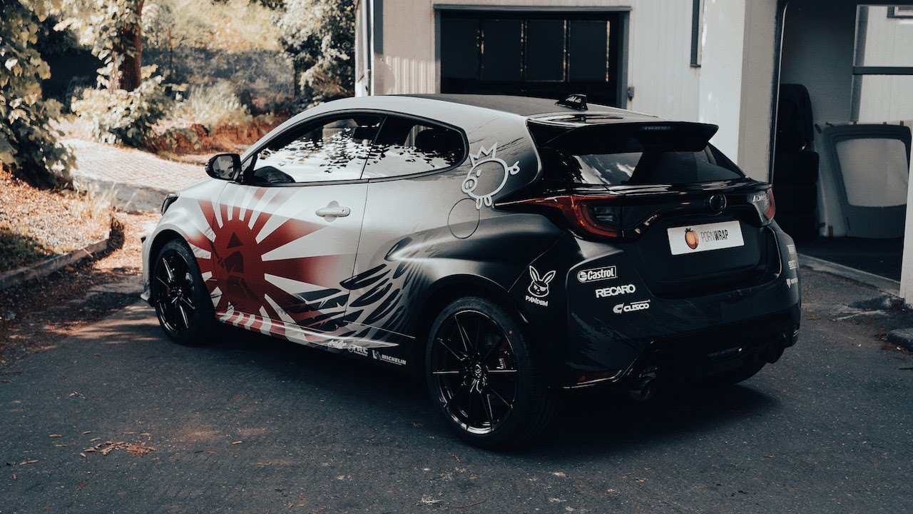Toyota Yaris GR custom car wrap | PORN WRAP 🍑 - YouTube