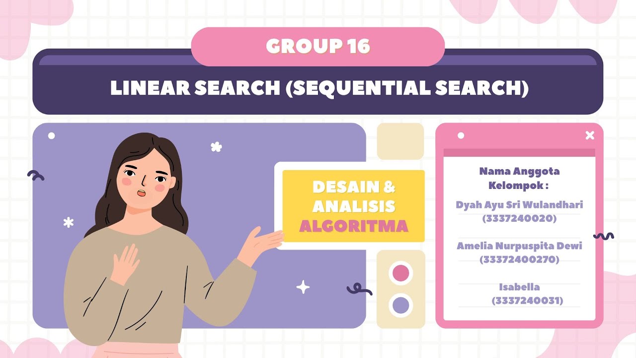 Cara Kerja Algoritma Linear Search dengan Contoh Sehari-hari - YouTube