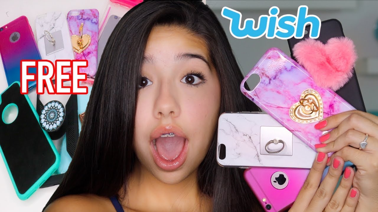 Unboxing Free iPhone Cases From Wish! - YouTube