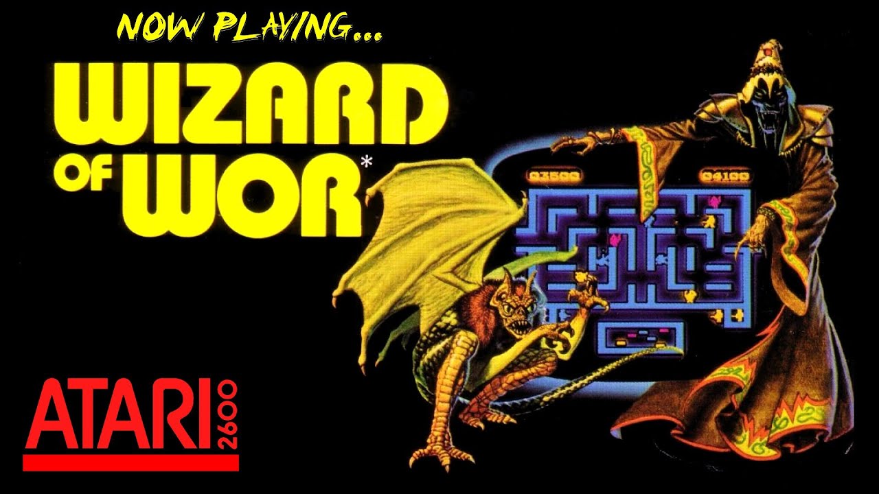 NOW PLAYING...WIZARD OF WOR (ATARI 2600) - YouTube