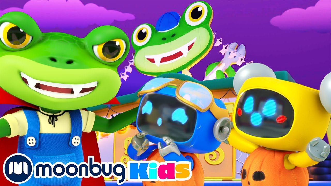 What's That Noise? | Gecko's Halloween Songs | Gecko's Garage ...