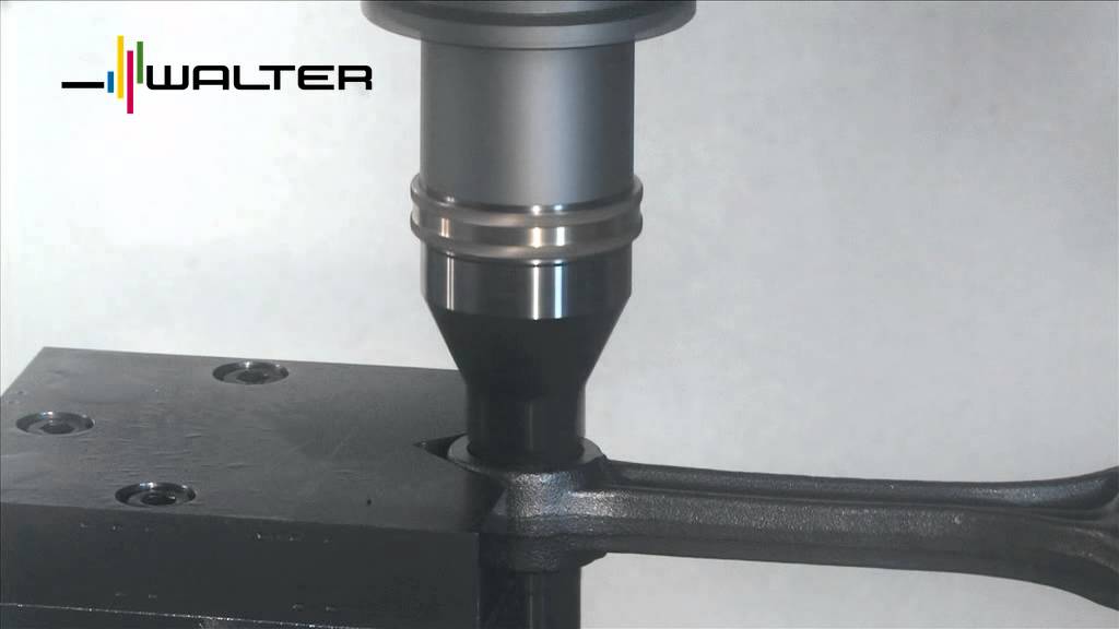 Walter Tools Holemaking Boring E47 universal geometry con-rod Bohren Universalgeometrie Pleuel ...