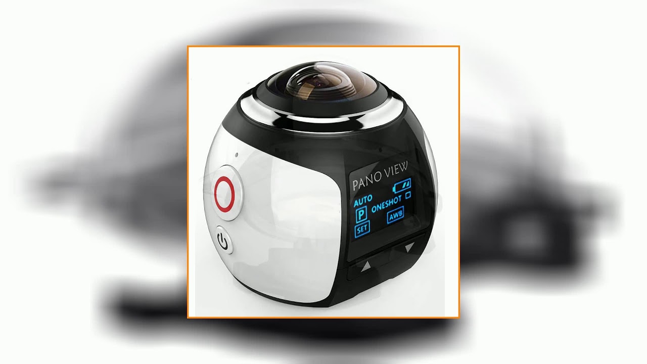 XANES 360° Mini WiFi Panoramic Video Camera 2448P 30fps 16MP Photo 3D ...