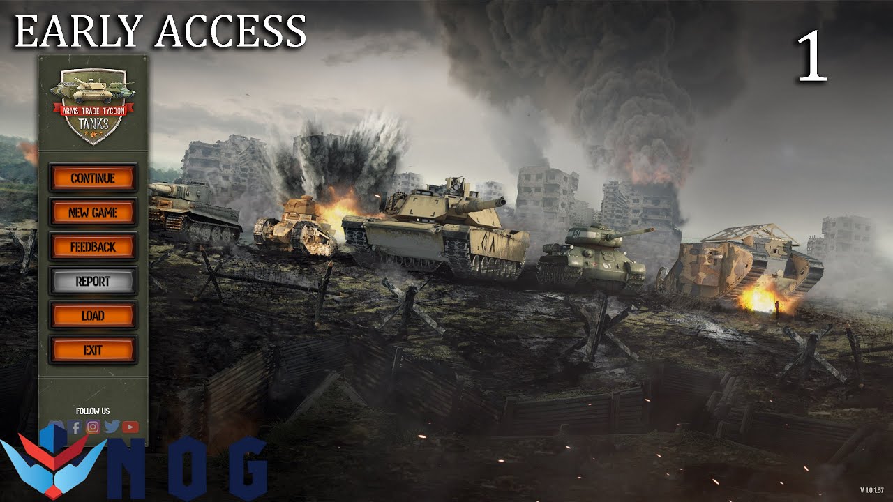 Our First Contract | Arms Trade Tycoon: Tanks | Early Access Ep1 - YouTube