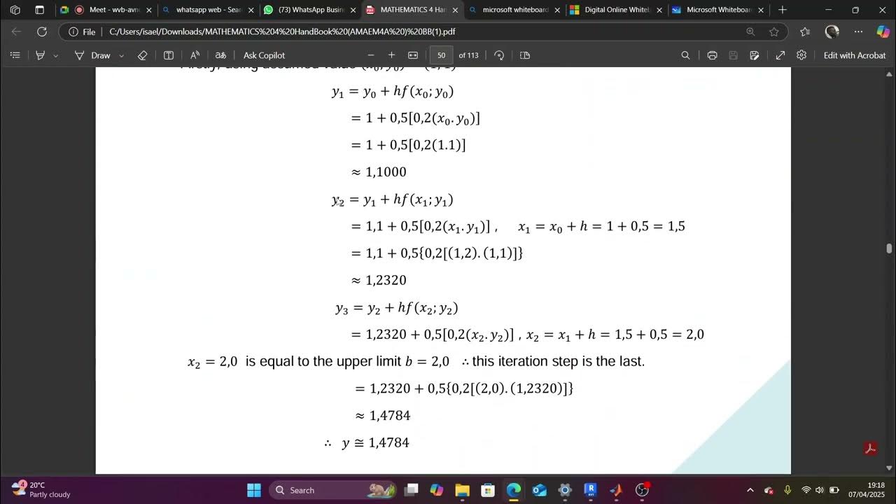 Euler's Method - YouTube