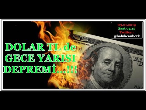 #DOLAR TL' DE JAPON TSUNAMİSİ...!!!  Gece Yarısı  #DolarTL de Hızlı Yükseliş...!!!